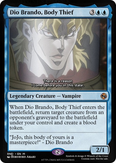 MTGNexus - Dio Brando, Body Thief