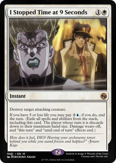 MTGNexus - I Stopped Time at 9 Seconds