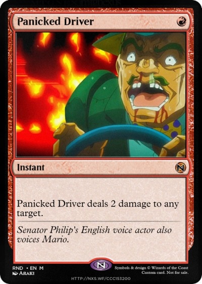 MTGNexus - Panicked Driver