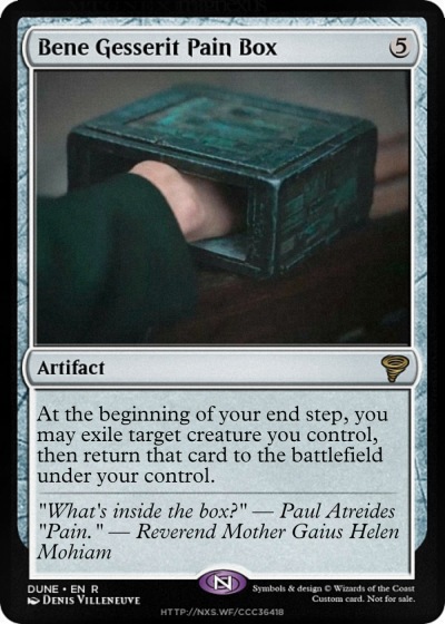 MTGNexus - Bene Gesserit Pain Box