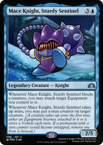 MTGNexus - Mace Knight, Sturdy Sentinel
