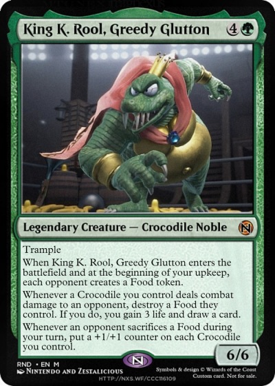 MTGNexus - King K. Rool, Greedy Glutton