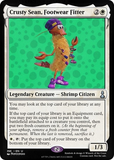 MTGNexus - Crusty Sean, Footwear Fitter