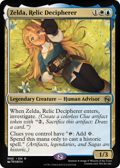 MTGNexus - Zelda, Relic Decipherer