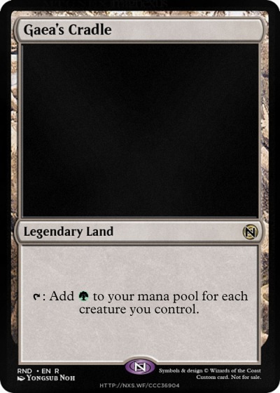 MTGNexus - Gaea's Cradle
