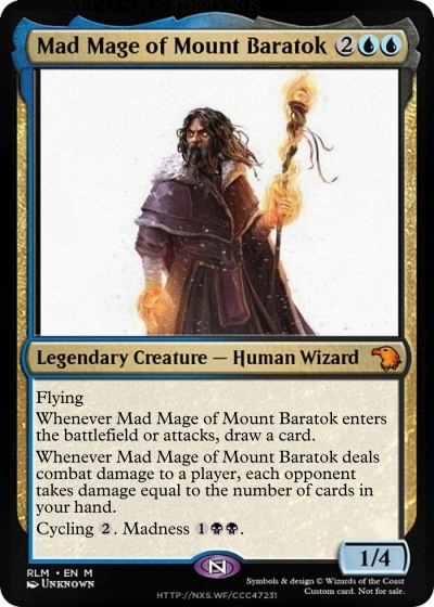 MTGNexus - Mad Mage of Mount Baratok