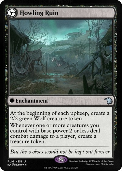 MTGNexus - Town of Hunters // Howling Ruin