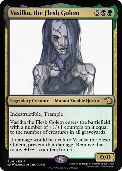 MTGNexus - Vasilka, the Flesh Golem