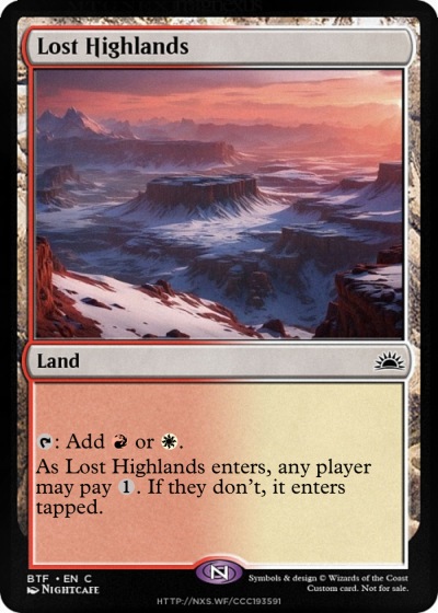 MTGNexus - Lost Highlands
