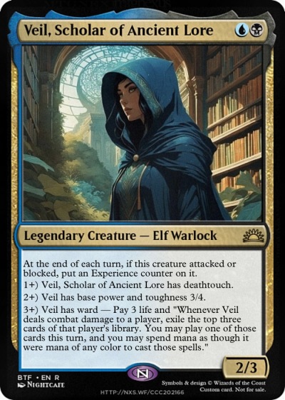 MTGNexus - Veil, Scholar of Ancient Lore