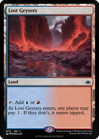 MTGNexus - Lost Geysers