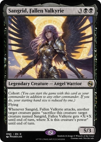 MTGNexus - Sangrid, Fallen Valkyrie