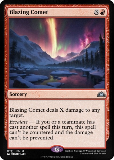 MTGNexus - Blazing Comet