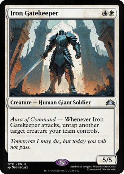 MTGNexus - Iron Gatekeeper