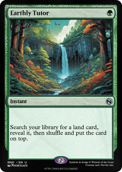 MTGNexus - Earthly Tutor