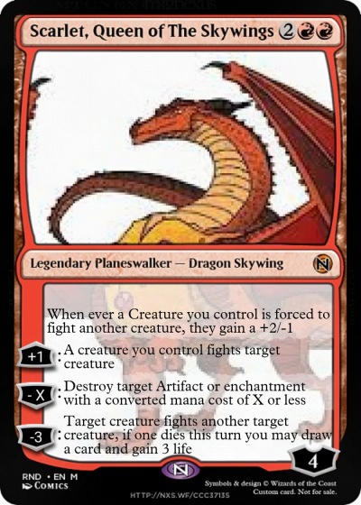 MTGNexus - Scarlet, Queen of The Skywings