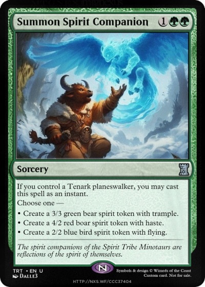 MTGNexus - Summon Spirit Companion