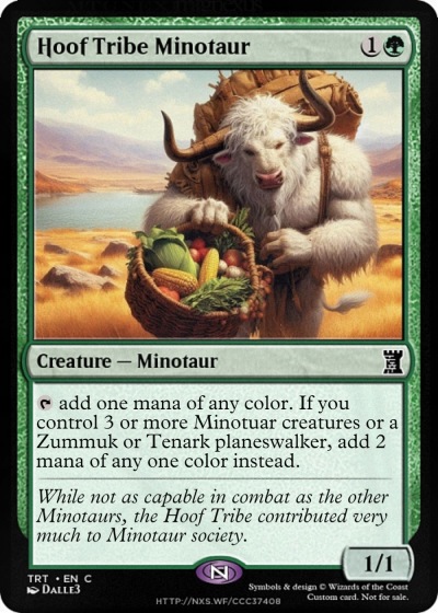 MTGNexus - Hoof Tribe Minotaur