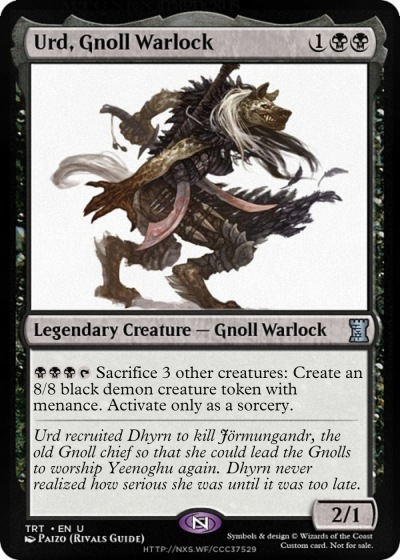 MTGNexus - Urd, Gnoll Warlock