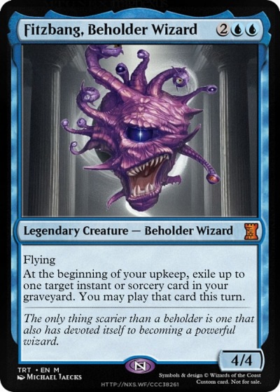 MTGNexus - Fitzbang, Beholder Wizard