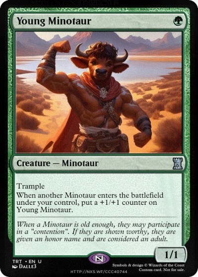 MTGNexus - Young Minotaur