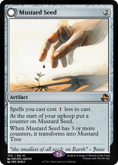 MTGNexus - Mustard Seed // Mustard Tree