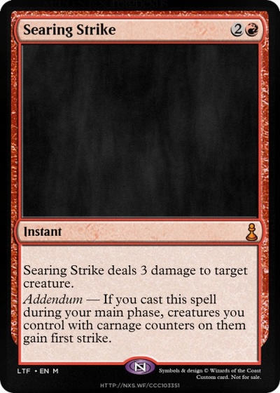 MTGNexus - Searing Strike