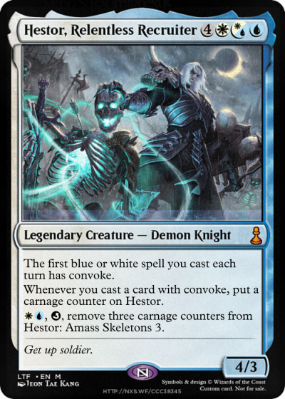MTGNexus - Hestor, Relentless Recruiter
