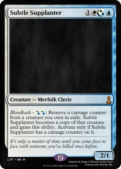 MTGNexus - Subtle Supplanter