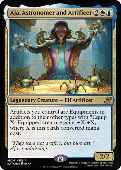 MTGNexus - Aja, Astronomer and Artificer