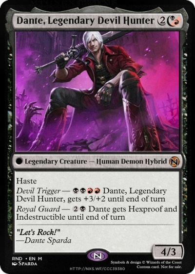 MTGNexus - Dante, Legendary Devil Hunter