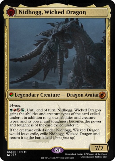 MTGNexus - Eyes of Nidhogg // Nidhogg, Wicked Dragon