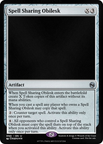 MTGNexus - Spell Sharing Obilesk