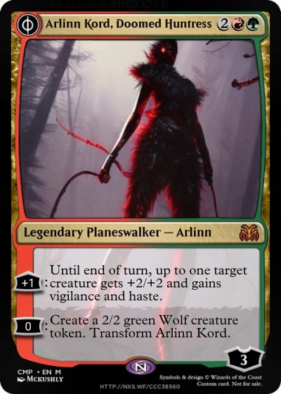 MTGNexus - Arlinn Kord, Doomed Huntress // Arlinn, Embraced by Phyrexia