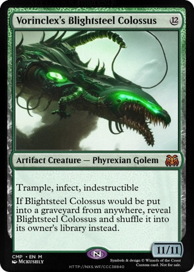 MTGNexus - Vorinclex's Blightsteel Colossus