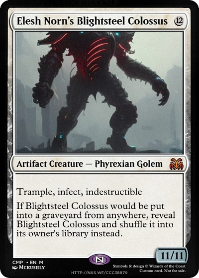 MTGNexus - Elesh Norn's Blightsteel Colossus