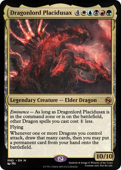 MTGNexus - Dragonlord Placidusax