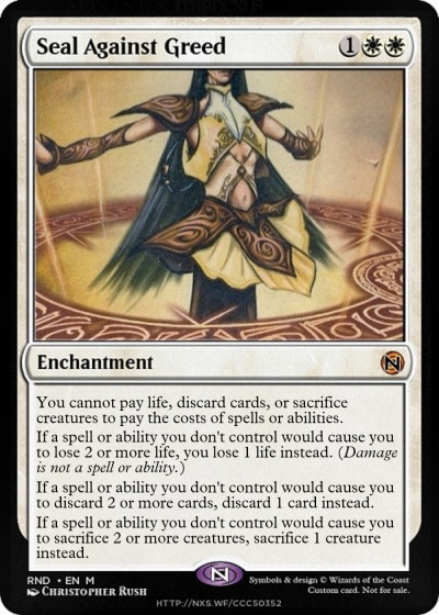 MTGNexus - Seal Against Greed
