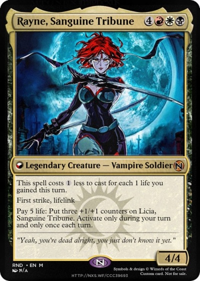 MTGNexus - Rayne, Sanguine Tribune