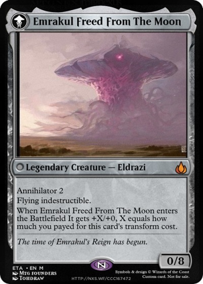 MTGNexus - The Ancient Prophecy // Emrakul Freed From The Moon