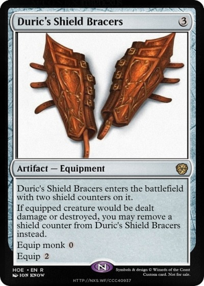 MTGNexus - Duric's Shield Bracers