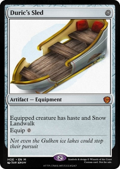 MTGNexus - Duric's Sled