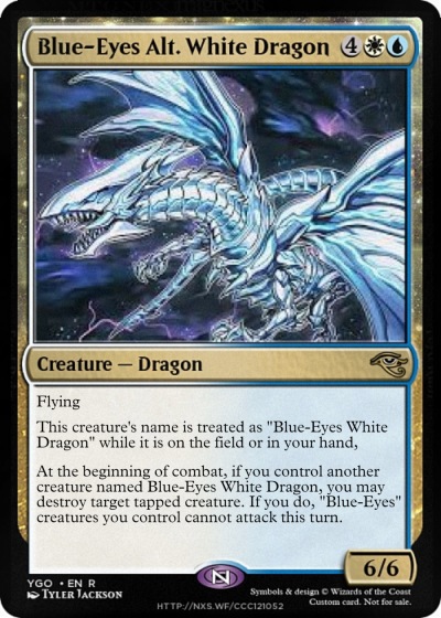 MTGNexus - Blue-Eyes Alt. White Dragon