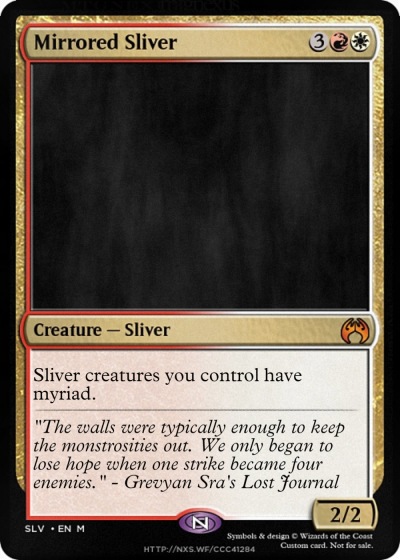 MTGNexus - Mirrored Sliver