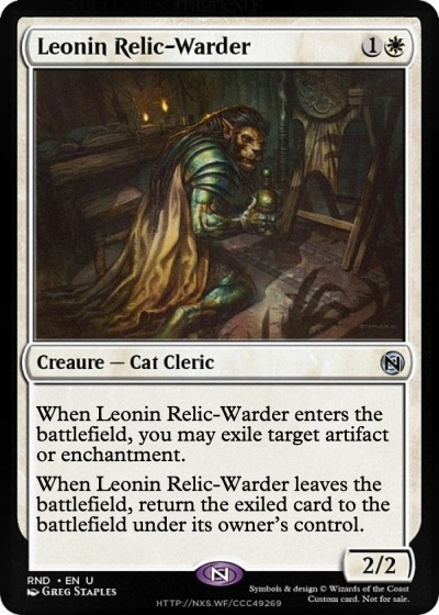 MTGNexus - Leonin Relic-Warder