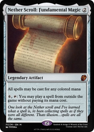 MTGNexus - Nether Scroll: Fundamental Magic