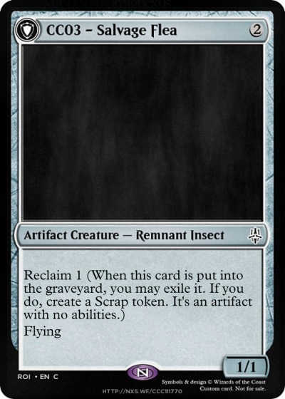 MTGNexus - CC03 - Salvage Flea // CC03 - Salvage Nightmare