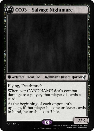 MTGNexus - CC03 - Salvage Flea // CC03 - Salvage Nightmare