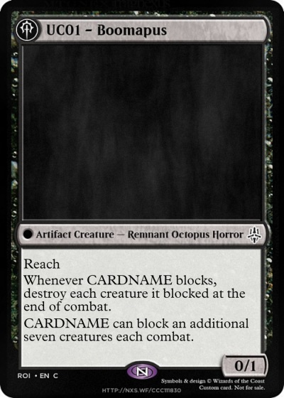 MTGNexus - UC01 - Bloctopus // UC01 - Boomapus