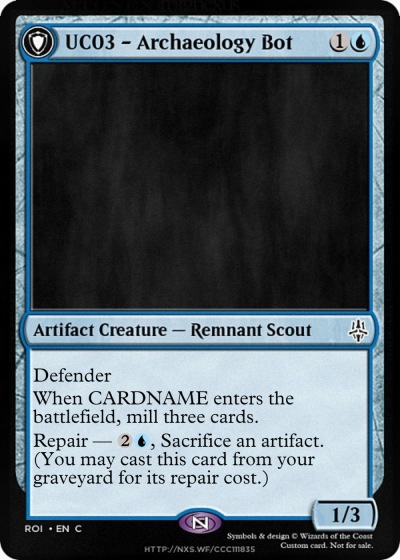 MTGNexus - UC03 - Archaeology Bot // UC03 - Archaeology Awoken